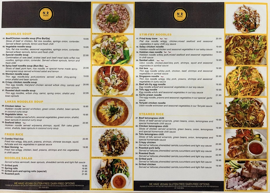MENU | Explore Authentic Vietnamese Food with Noodle n' Rolls - tastic